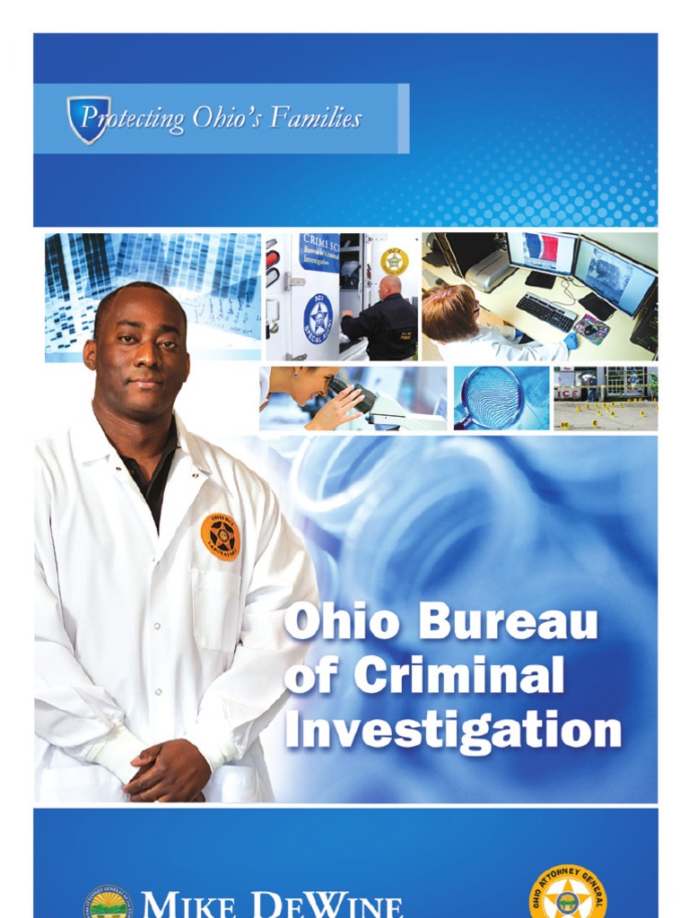 Ohio Bureau of Criminal Investigation (BCI) Overview Brochure | PDF ...