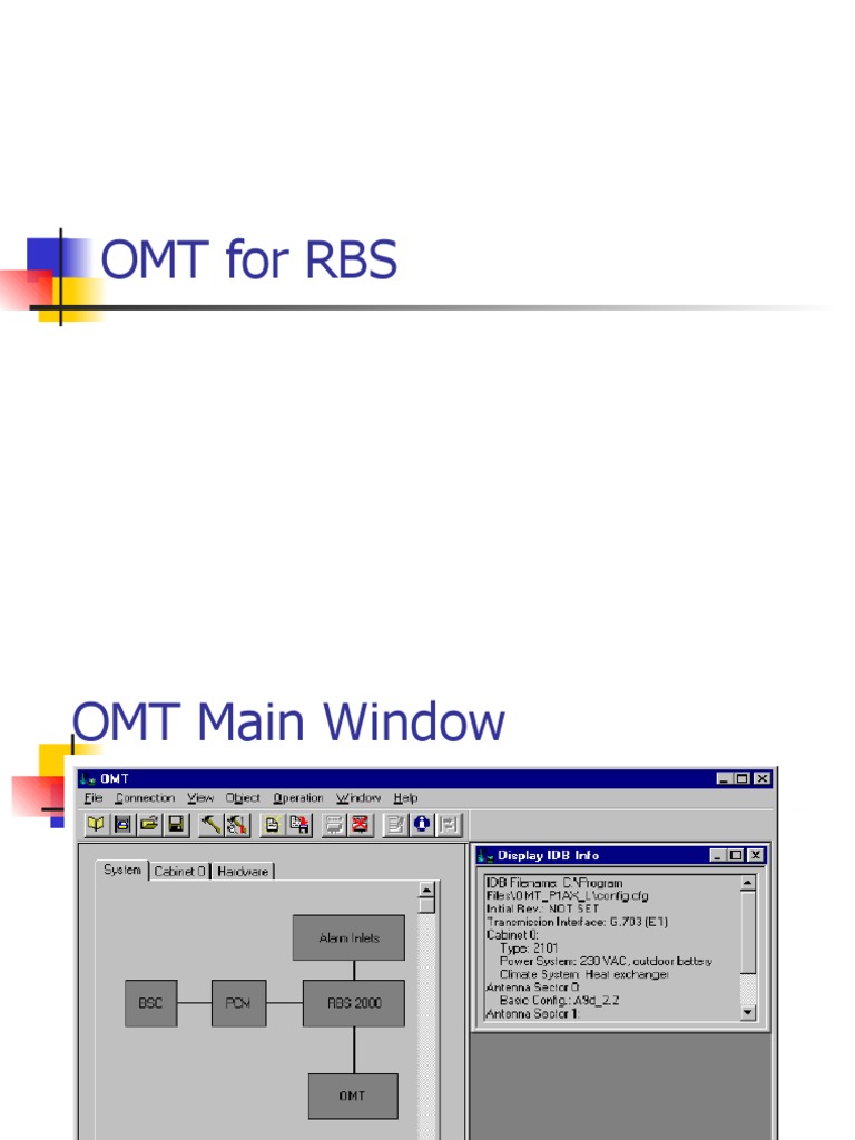 OMT For RBS | PDF | Dialog Box | Menu (Computing)