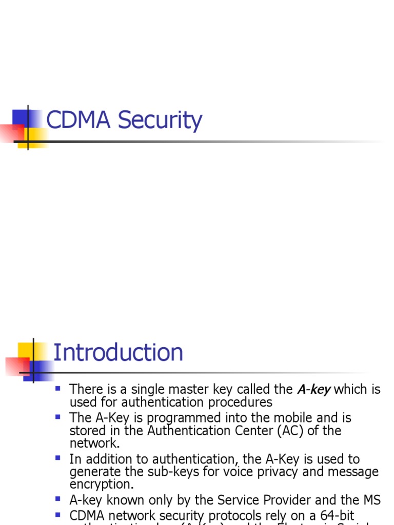 CDMA Security | PDF | Military Communications | Telecommunications