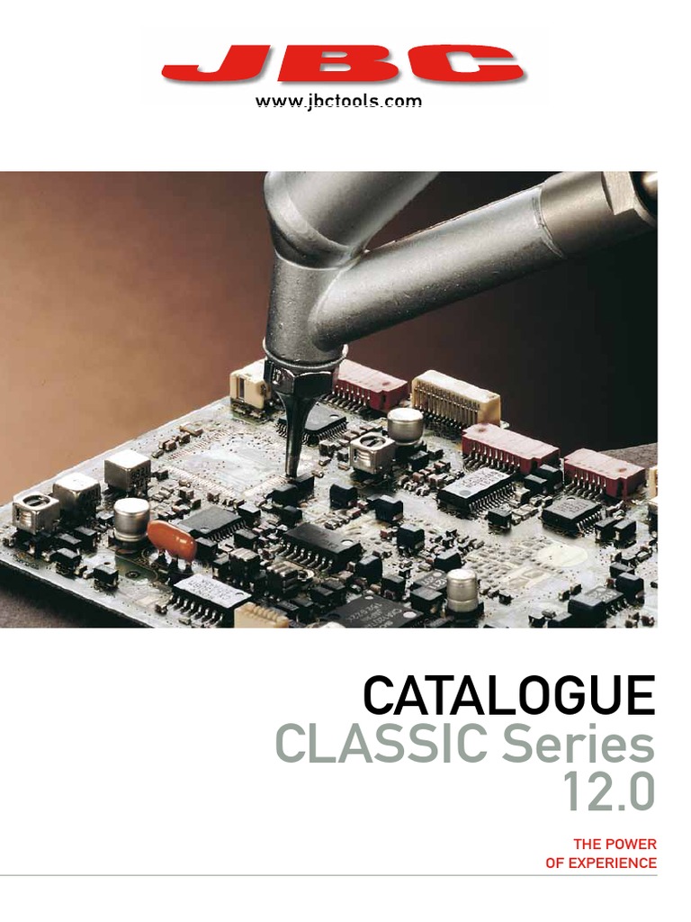 JBC Classic Catalog - Engl2014 | PDF | Soldering | Solder