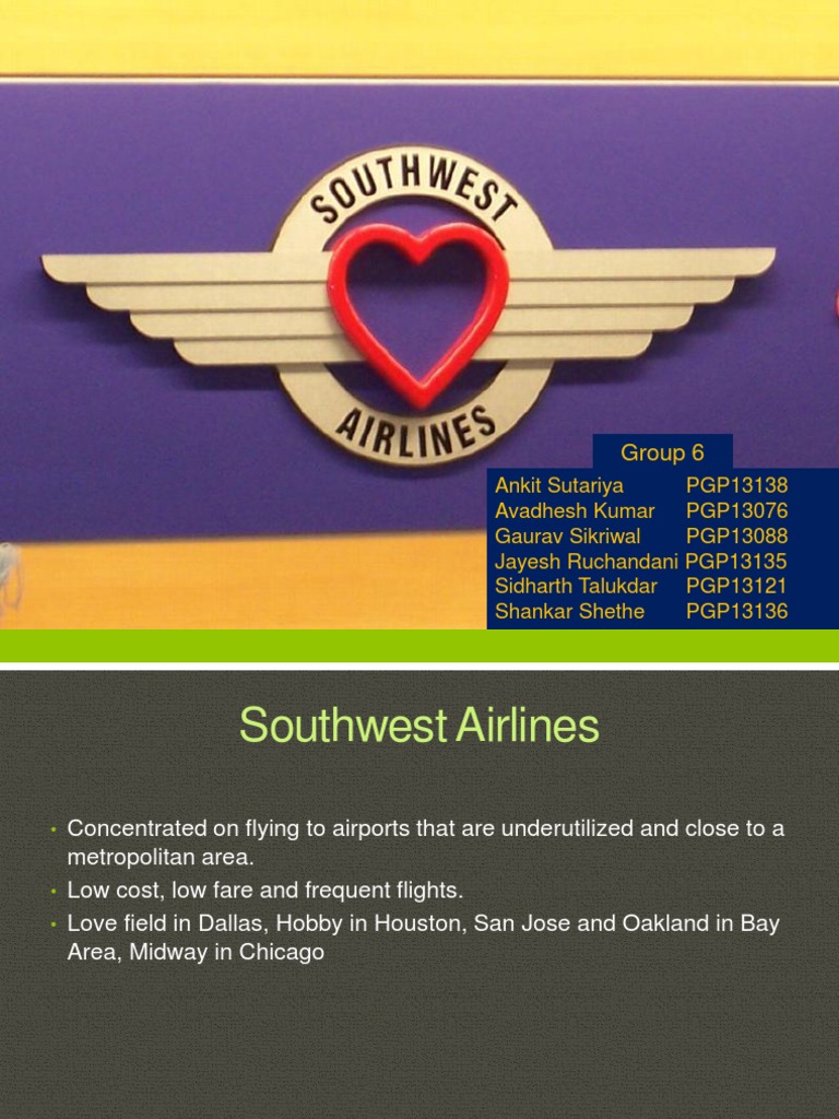 Southwest Airlines Case Study | PDF | Southwest Airlines | Airlines