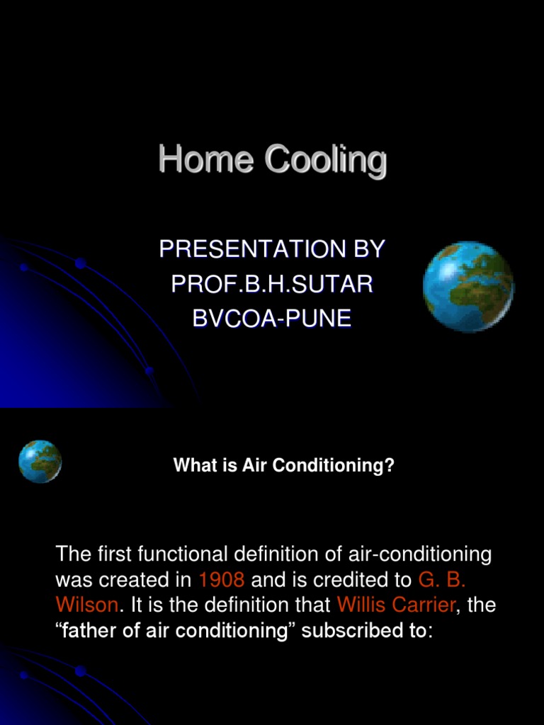Air+Conditioning Introduction | PDF | Air Conditioning | Hvac