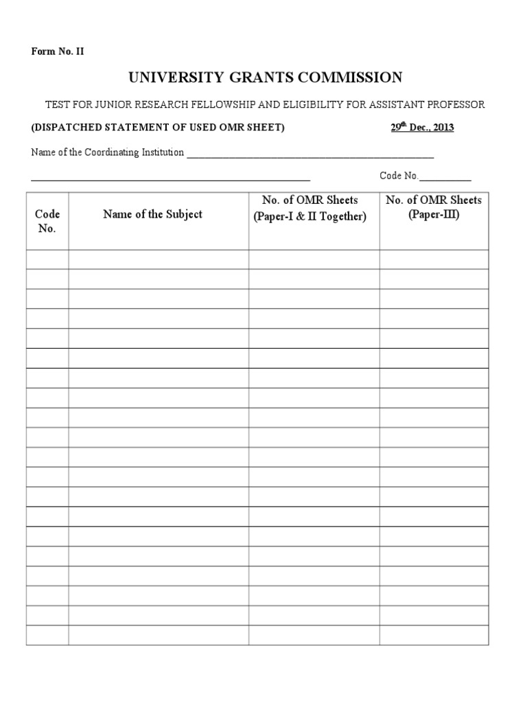 13 - D Form Numbers II To VII & IX | PDF | Languages Of Asia ...