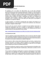 La Estructura de La Constitucion Dominicana | PDF | República | República Dominicana