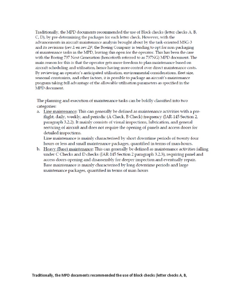 Traditionally, The MPD Documents Recommended The Use of Block Checks ...
