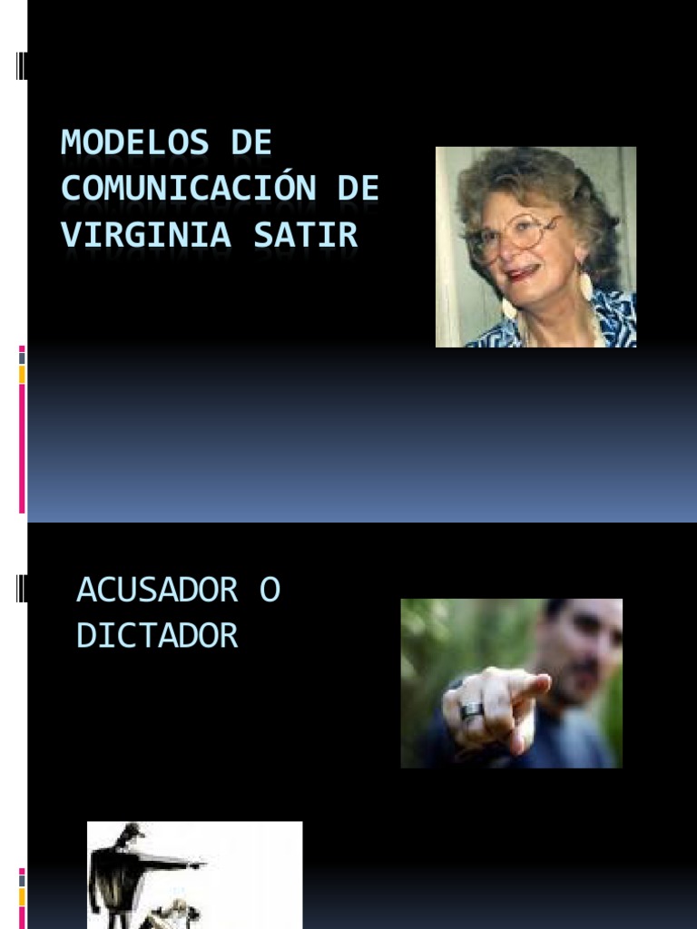 Modelos de Comunicación de Virginia Satir | PDF