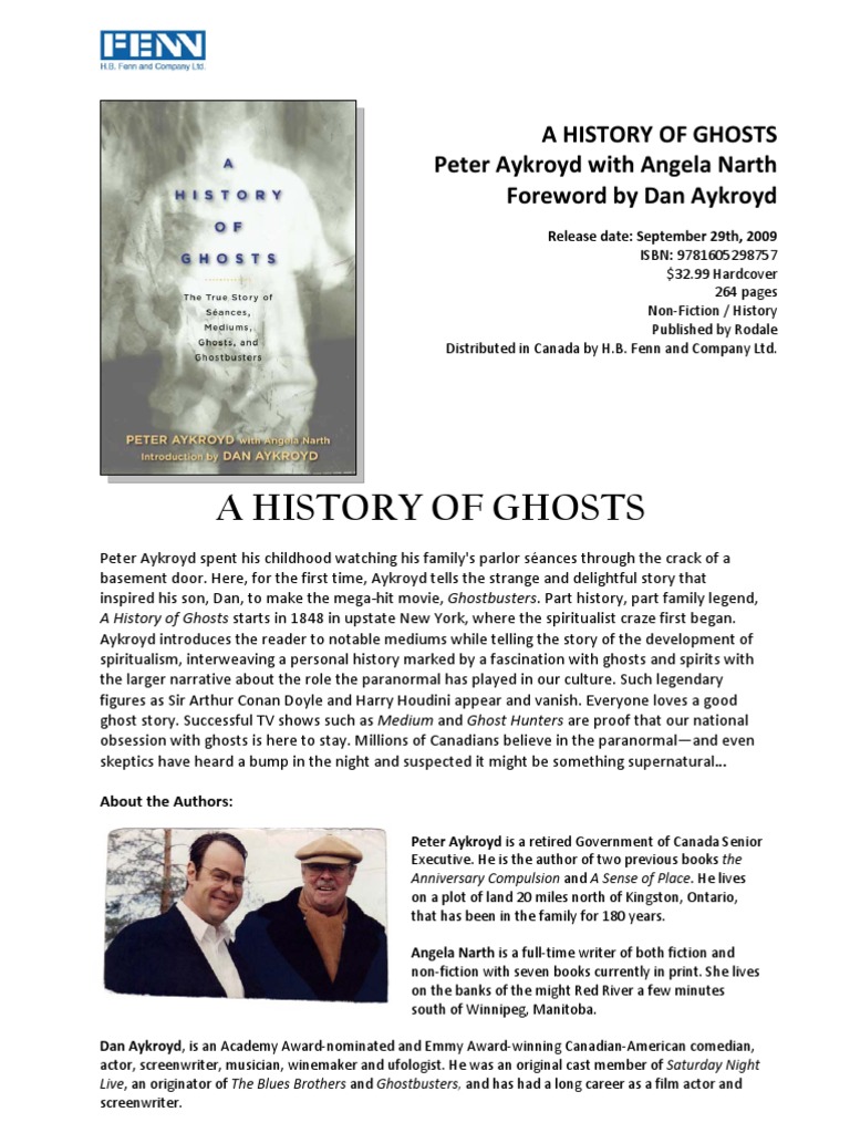 A History of Ghosts | PDF | Ghosts | Mediumship