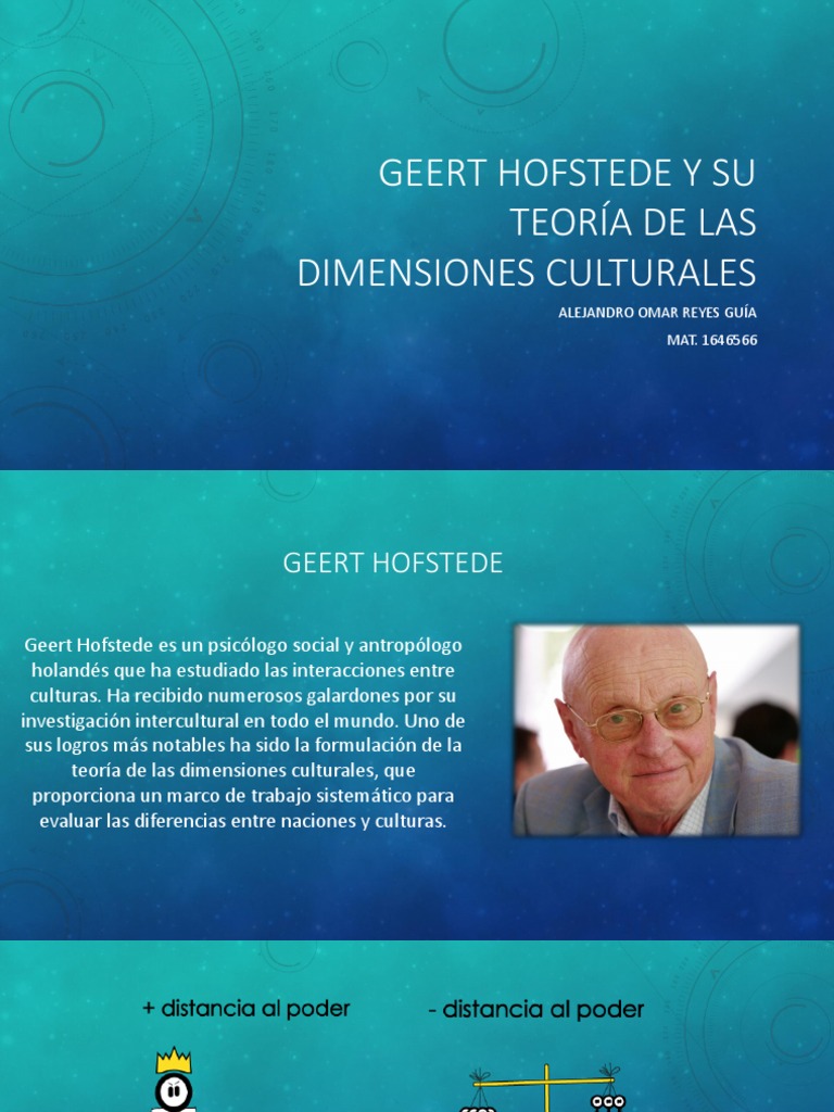 PSI Geert Hofstede y Su Teoría de Las Dimensiones | PDF | Masculinidad ... PSI Geert Hofstede y Su Teoría de Las Dimensiones | PDF | Masculinidad ...