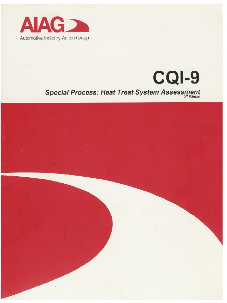 CQI-9_2a. Edicion_Ingles.pdf | Heat Treating
