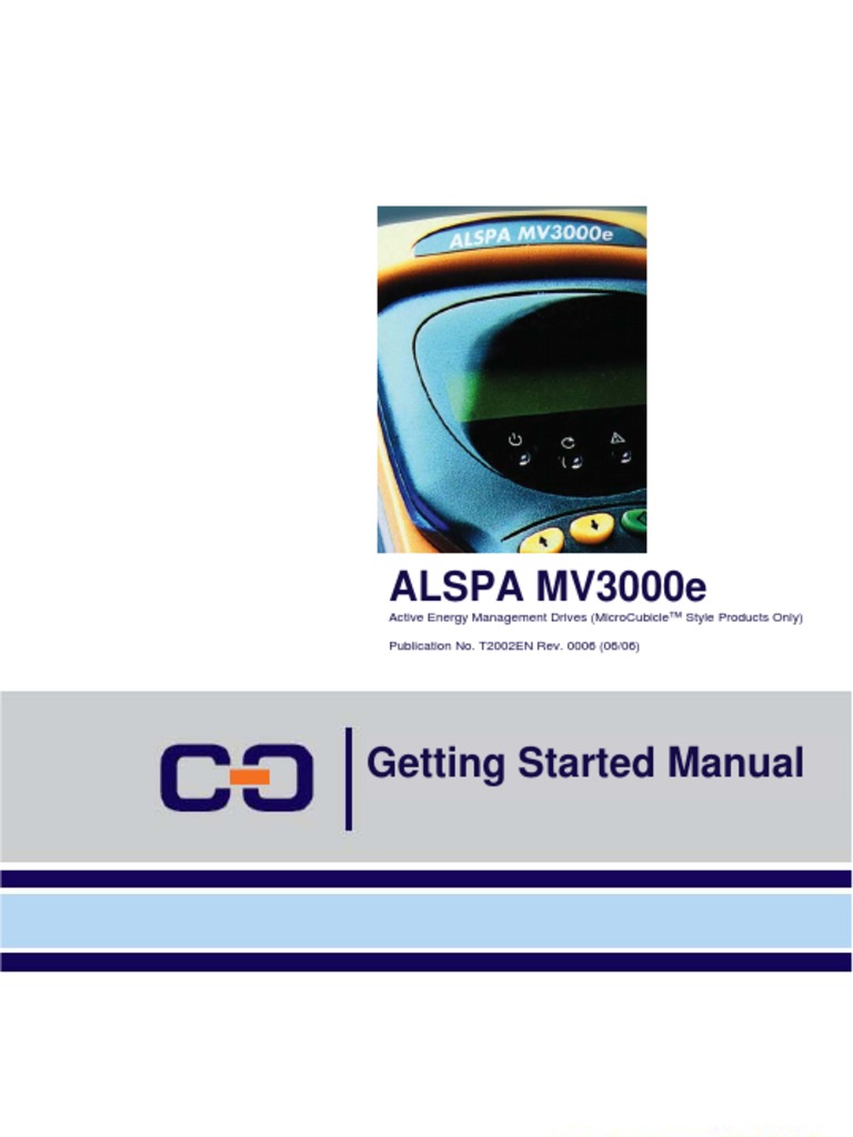 MV 3000 Getting Started Manual | PDF | Rectifier | Mains Electricity