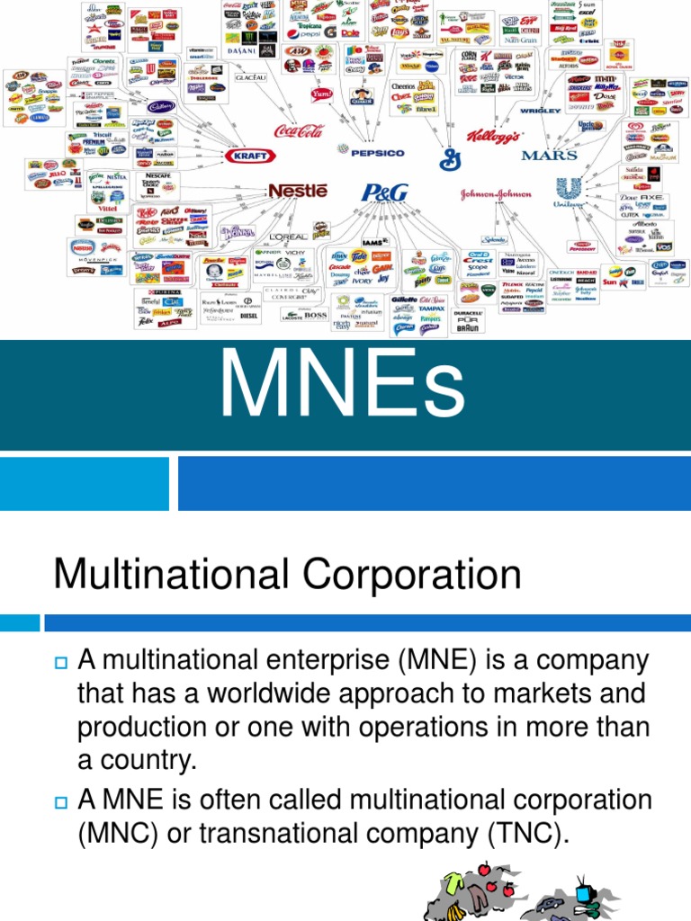 TNC and MNC | PDF | Multinational Corporation | Balance Of Payments