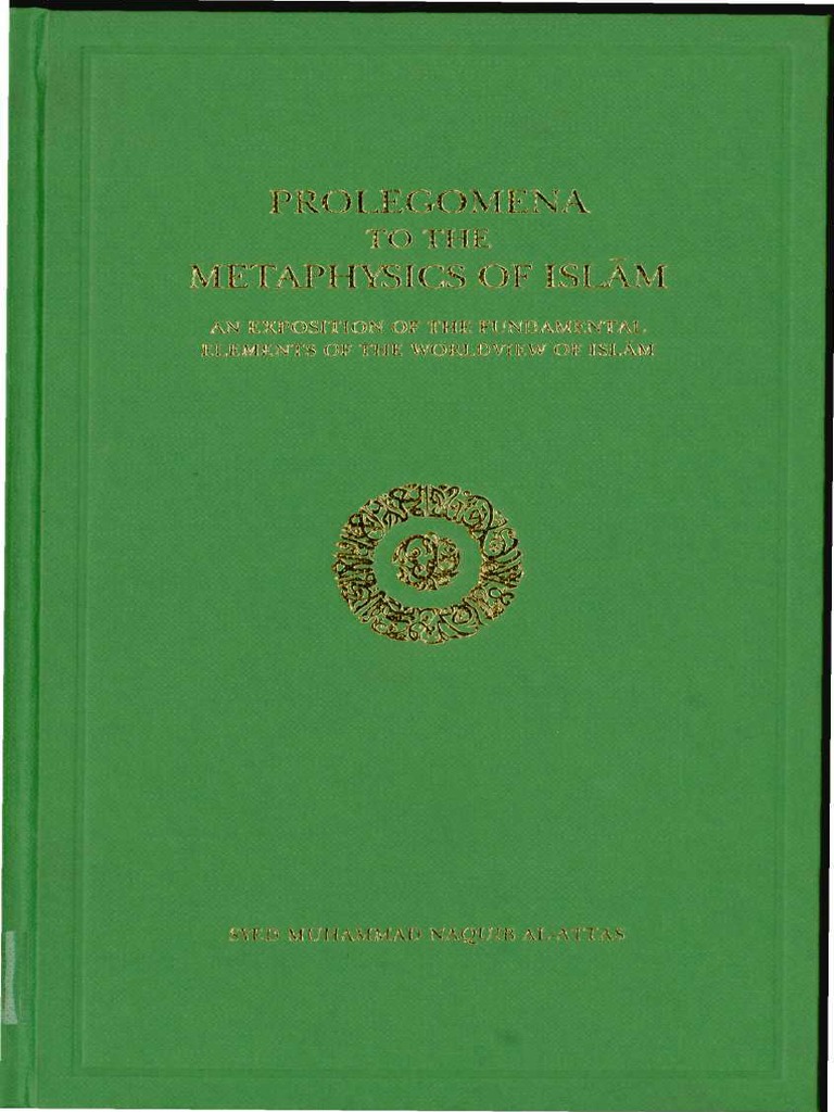 Prolegomena to Islamic Metaphysics | PDF