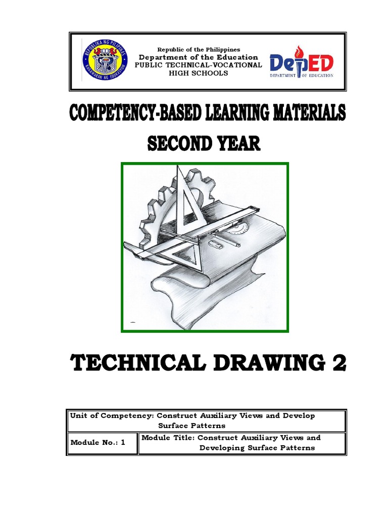 Technical Drawing Y2 | PDF | Technical Drawing | Geometry