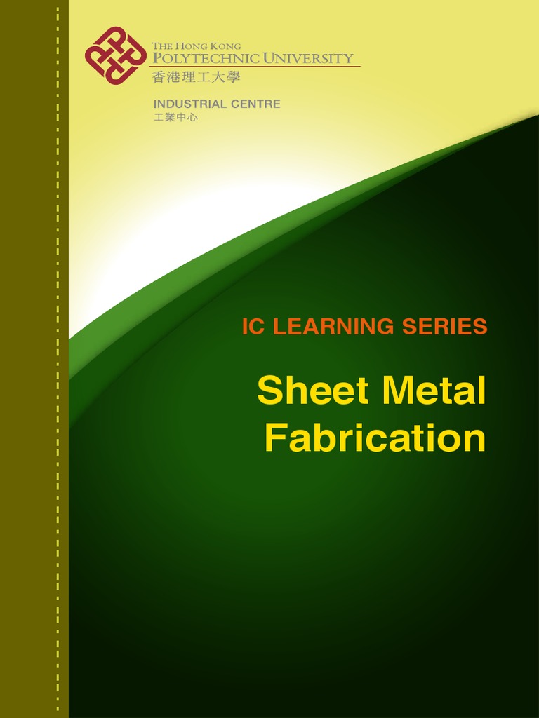 IC Learning Series 2013 - Sheet Metal Fabrication | PDF | Sheet Metal ...