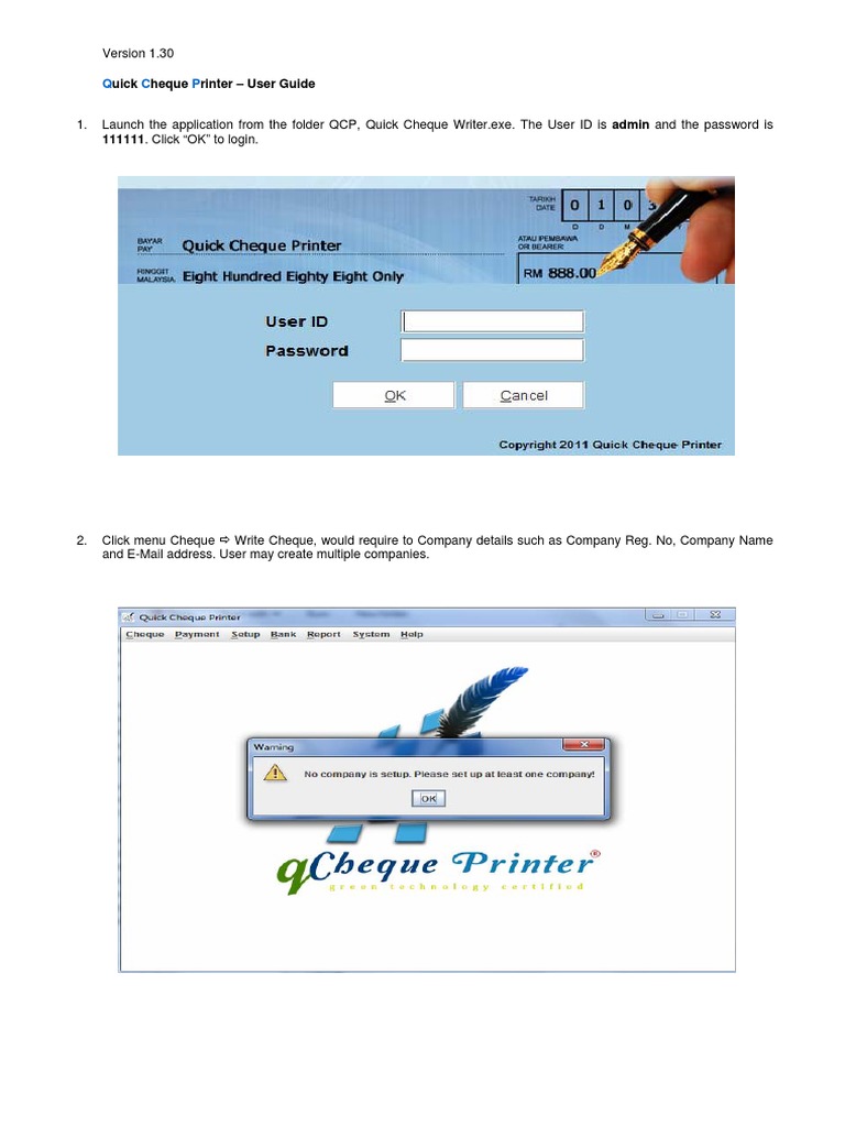A Guide to Generating Reports and Managing Cheque Transactions Using ...