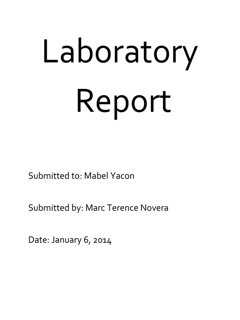 Laboratory: Submitted To: Mabel Yacon | PDF | Heat Capacity | Temperature