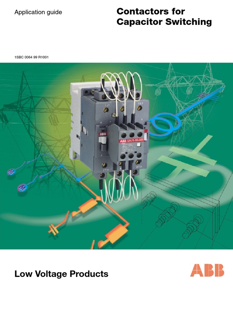 Contactor For Capacitor Switching | PDF | Capacitor | Electrical Conductor