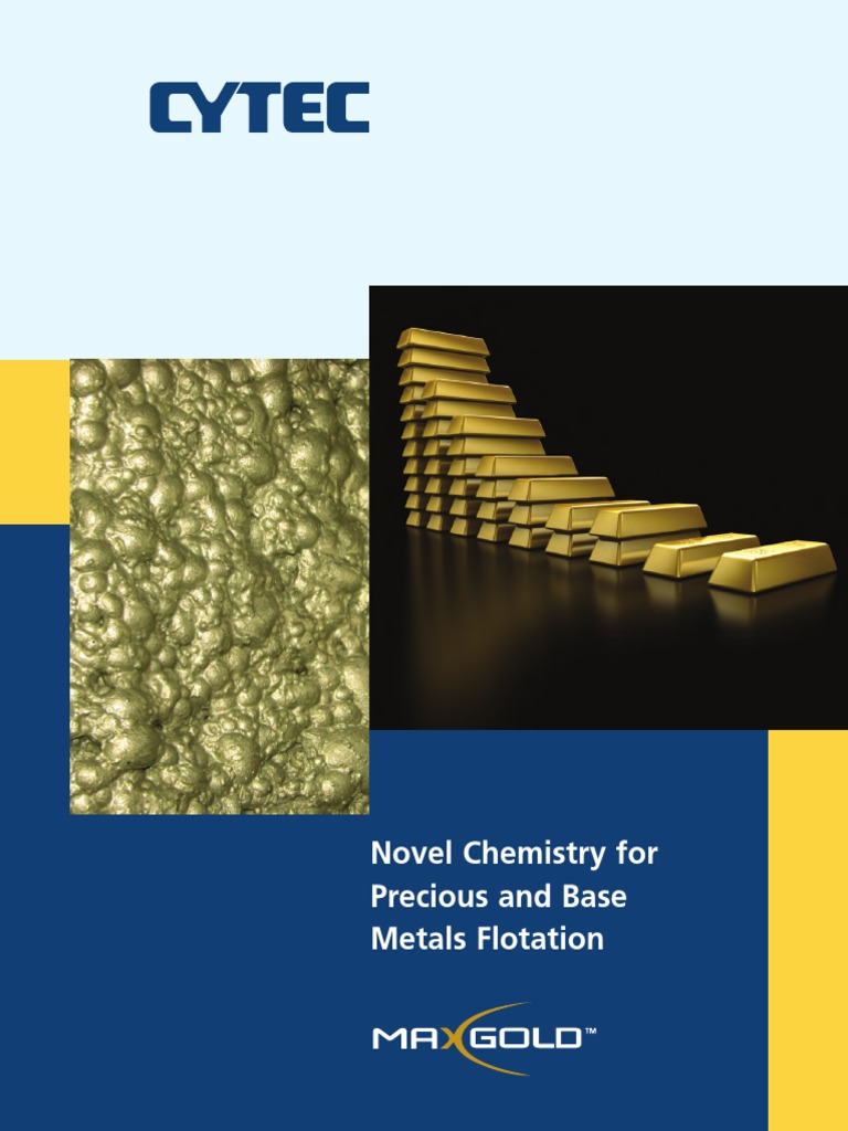 Novel Chemistry For Precious and Base Metals Flotation 1 | PDF ...