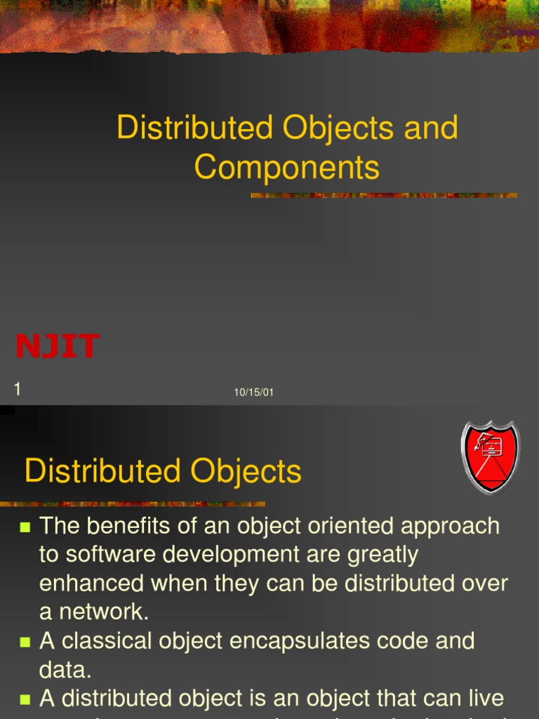 Distributed Objects and Components Overview | PDF | Component Object ...