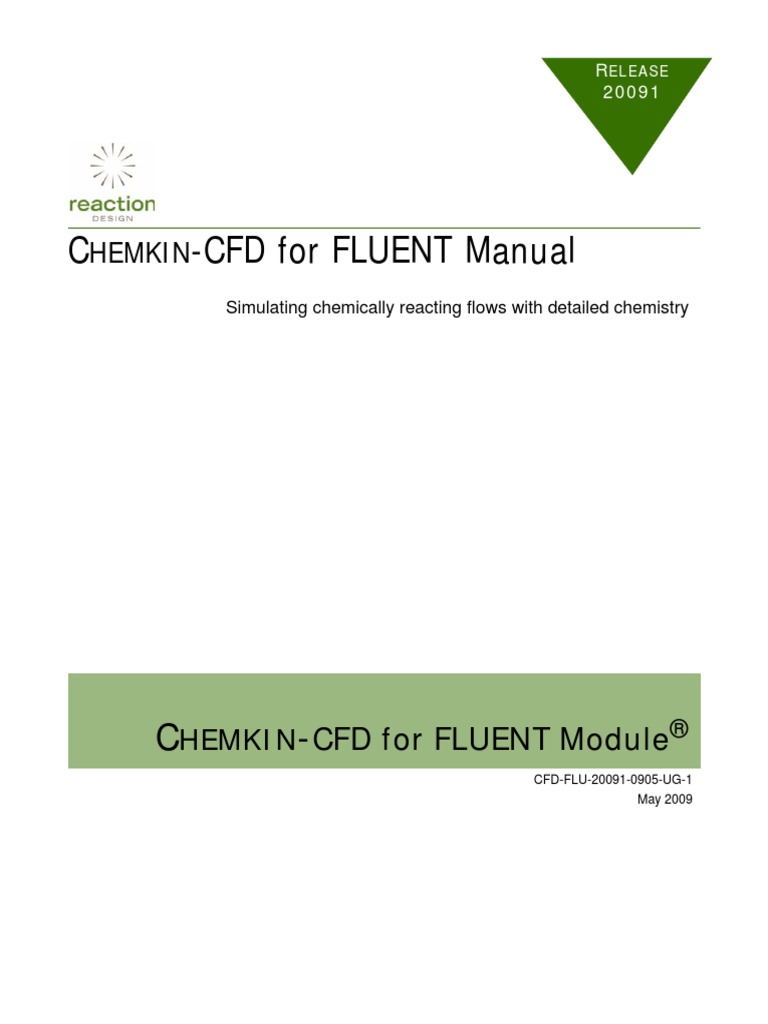 C - CFD For FLUENT Manual: Hemkin | PDF | Combustion | Subroutine