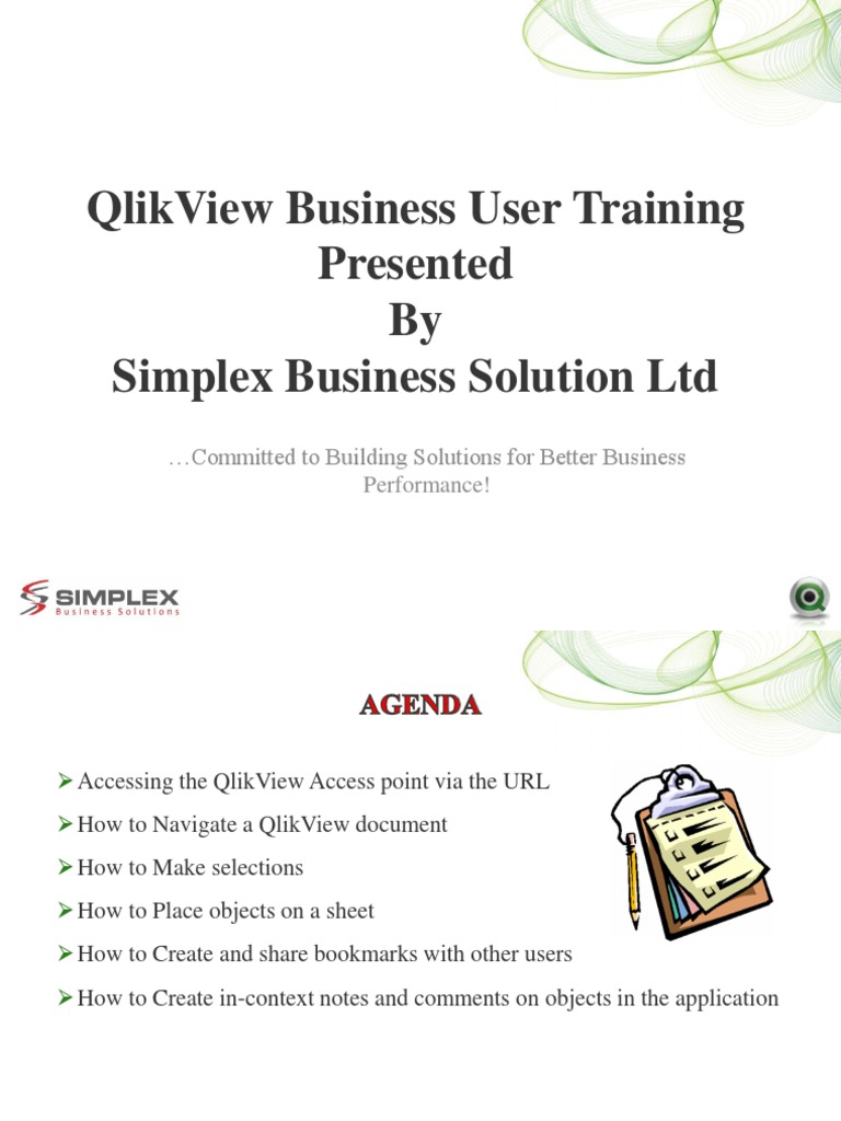 QlikView User Training | PDF | Button (Computing) | User (Computing)