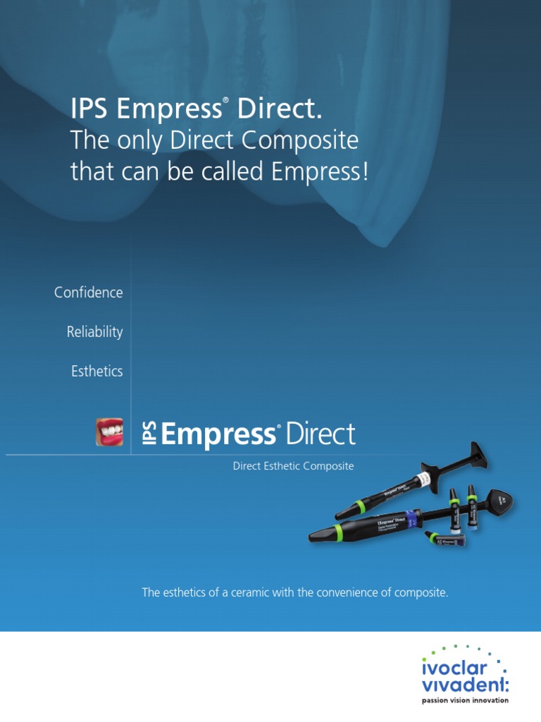 IPS Empress Direct | PDF | Dental Composite | Mouth