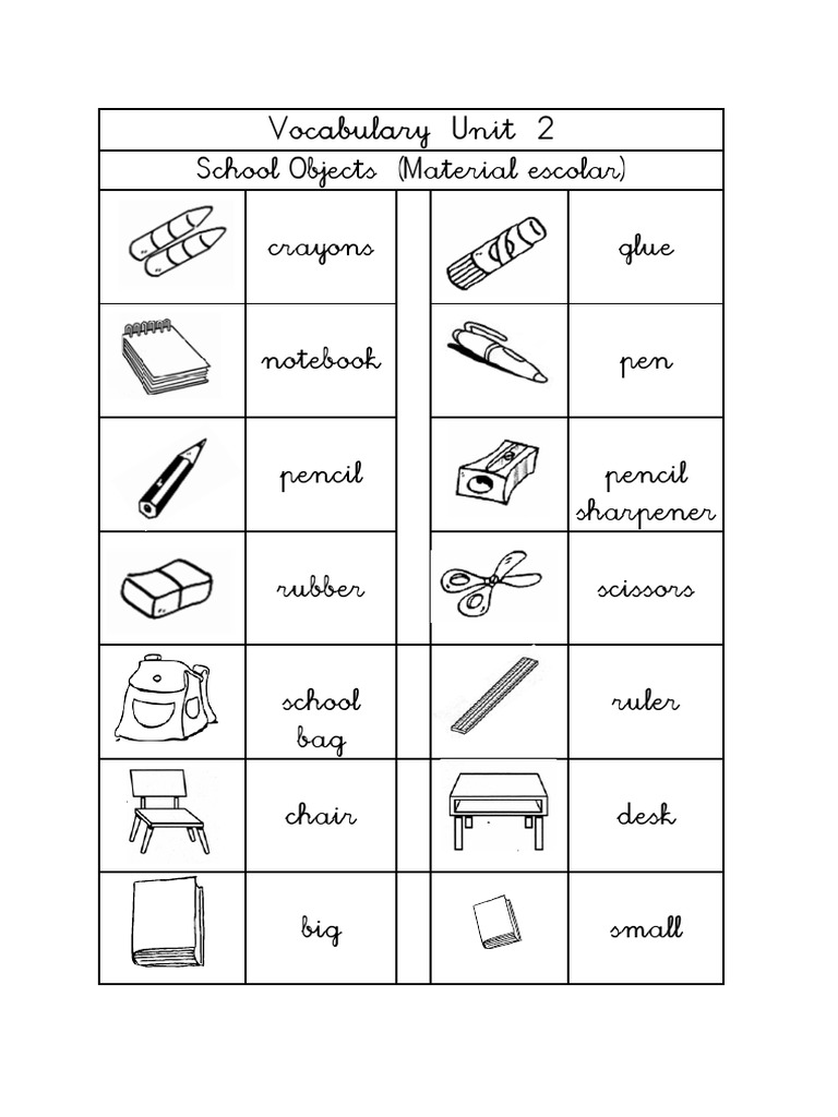 School Objects | PDF | Pencil | Graphite