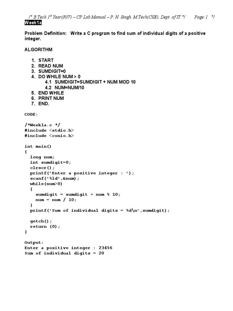 CP Lab Manual | PDF | String (Computer Science) | Discrete Mathematics