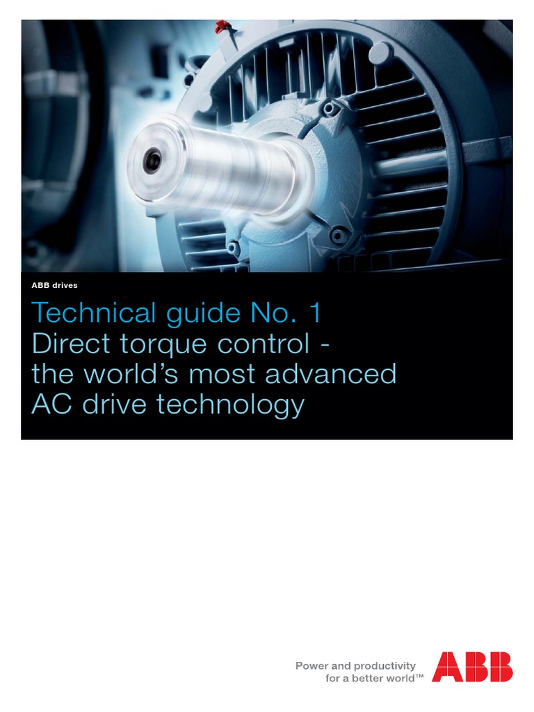 ABB Technical Guide No 1 REVC | PDF | Electric Motor | Control Theory