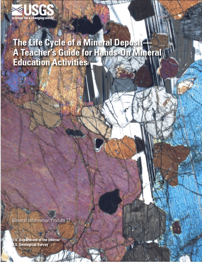 Life Cycle of A Mineral Deposit | PDF | Rock (Geology) | Crust (Geology)