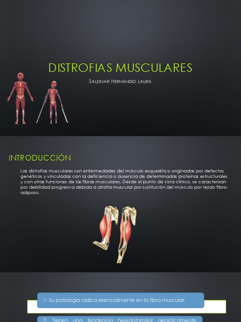 Distrofias Musculares: Tipos y Diagnóstico | PDF | Especialidades ...