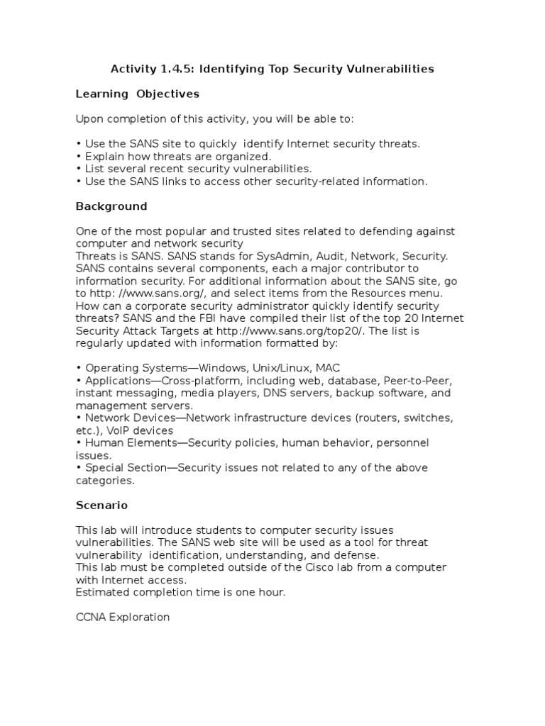 Activity de Lab 1 4 5 | PDF | Internet Explorer | World Wide Web