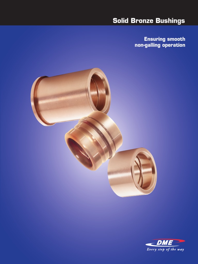 Solid Bronze Bushings Brochure | PDF | Industries