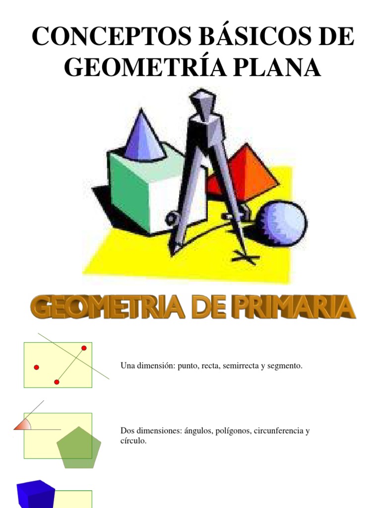Conceptos Basicos de Geometria Plana | Descargar gratis PDF | Triángulo | Circulo