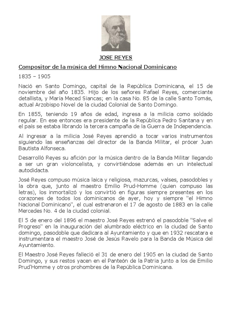 Biografia Jose Reyes | PDF