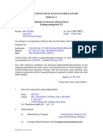 COA - Form TNB Permohonan Tutup Akaun | PDF | Pengelolaan Keuangan & Uang