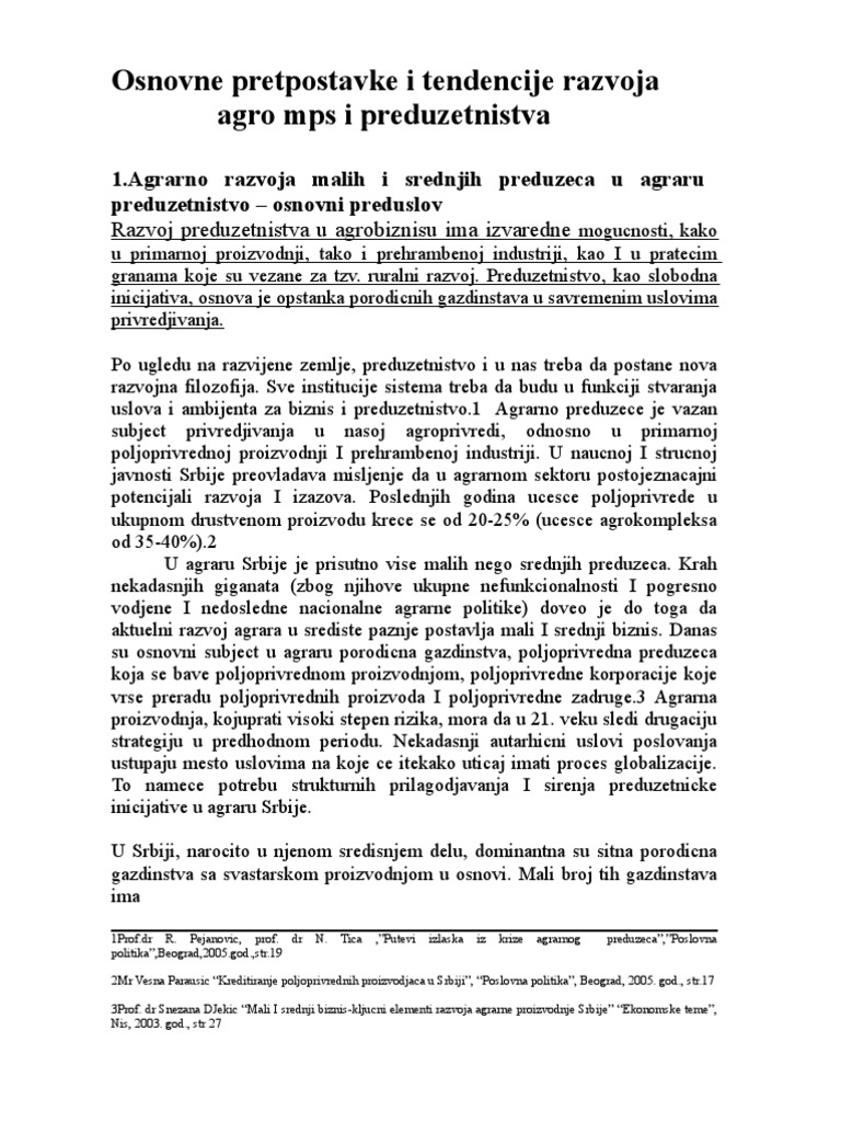 Preduzetnistvo | PDF
