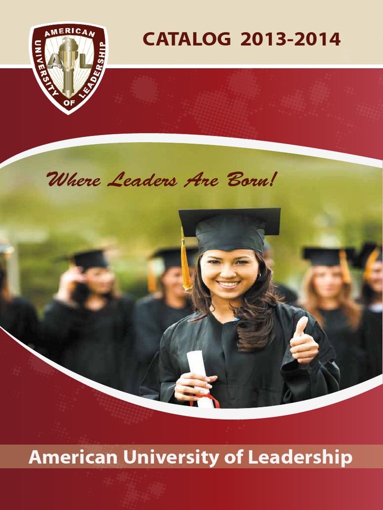 American University of Leadership Catalog | PDF | University And ...