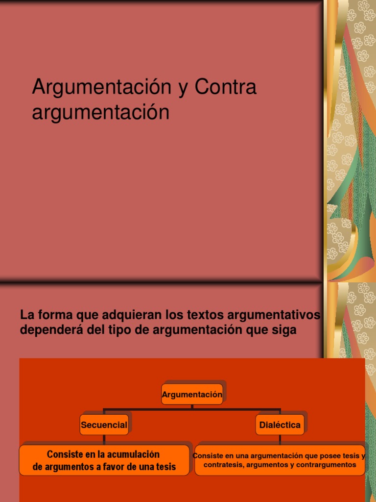 Argumentacion y Contraargumentacion | PDF | Casco | Lengua española