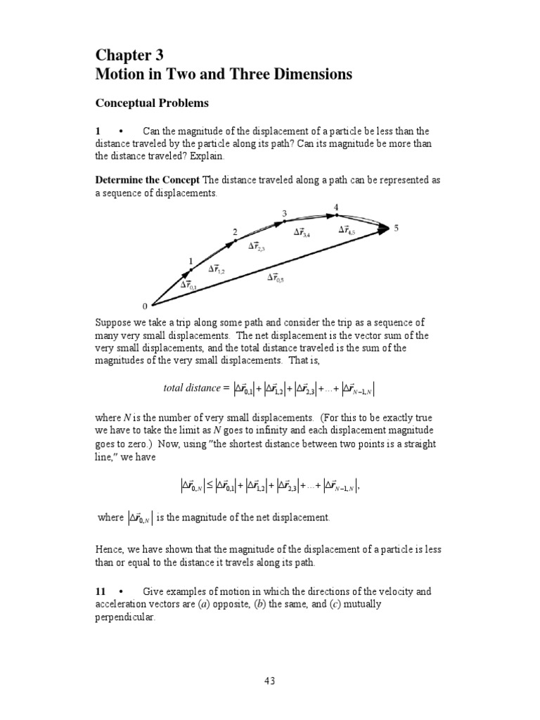 Ch03 SSM | PDF | Acceleration | Velocity