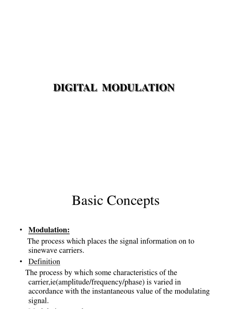 MSK and GMSK | PDF | Modulation | Data Transmission