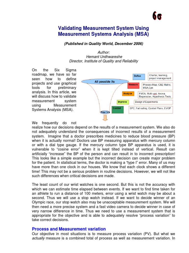 Msa (NDC) | Download Free PDF | Standard Deviation | Engineering Tolerance