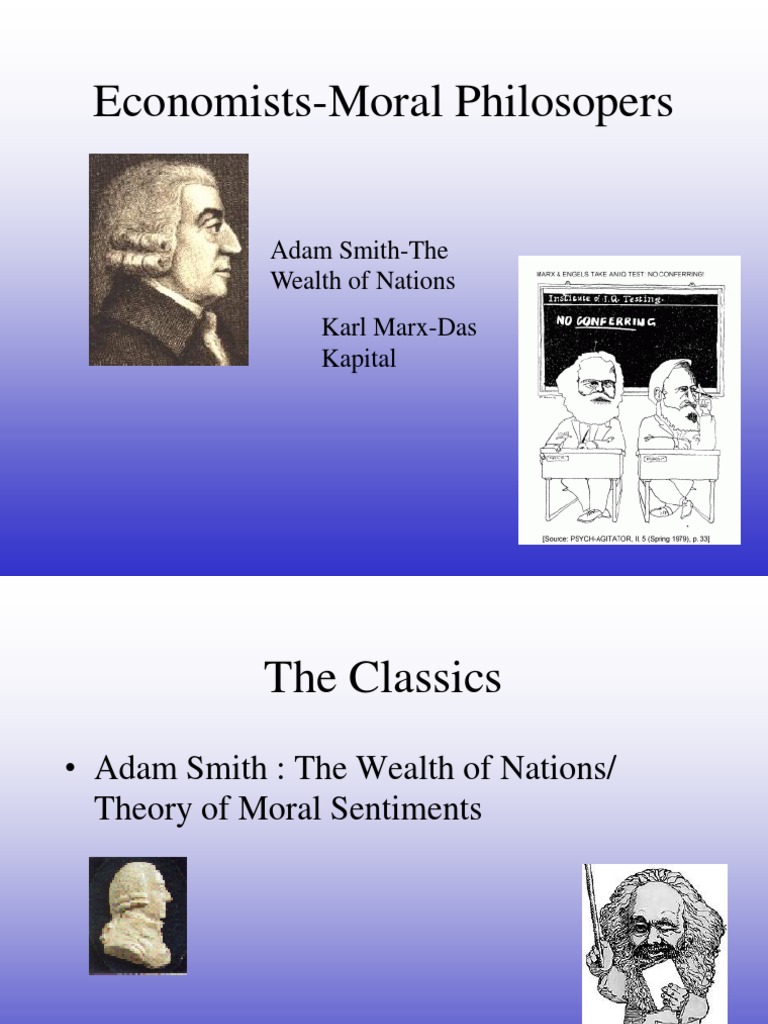 Economic Theories: Smith, Marx, Keynes | PDF | Entrepreneurship | Adam ...