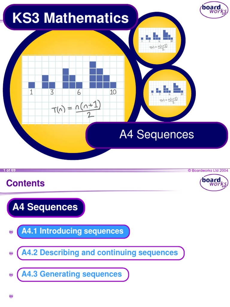 Year 8 Sequences | PDF | Sequence | Mathematical Concepts