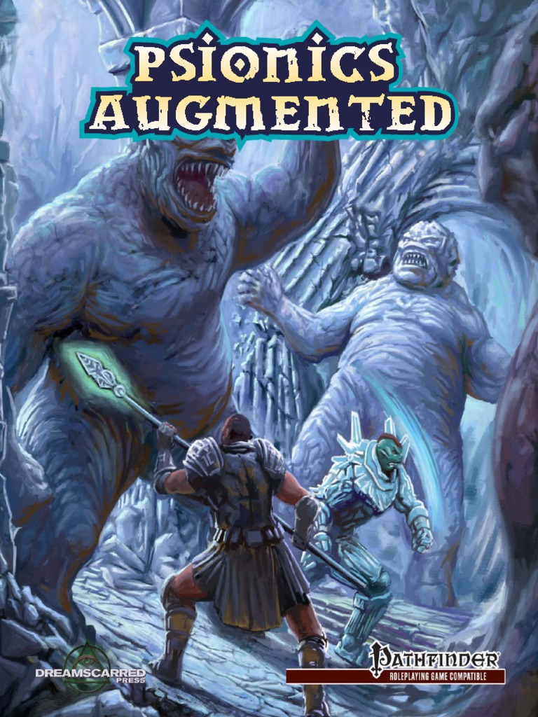 Psionics Augmented Volume I | PDF | Race (Human Categorization) | Morality