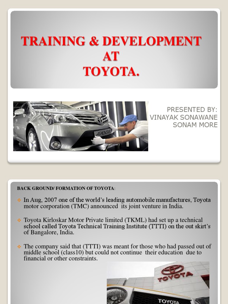 Tech Doc 4 Toyota