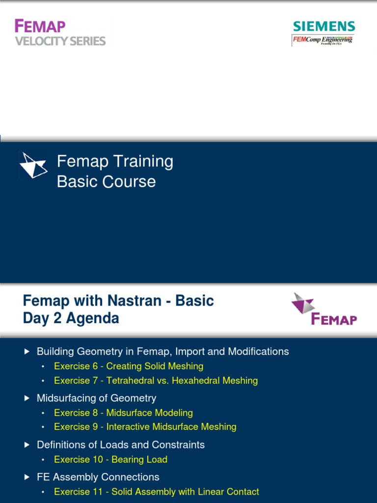 Femap Basic - Day 2 | PDF