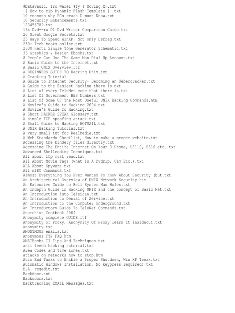 123456789 | PDF | Windows Xp | Security Hacker