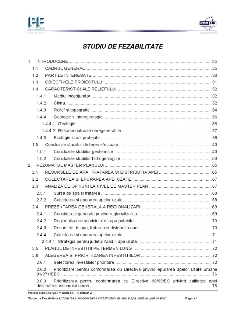 Studiu de Fezabilitate | PDF