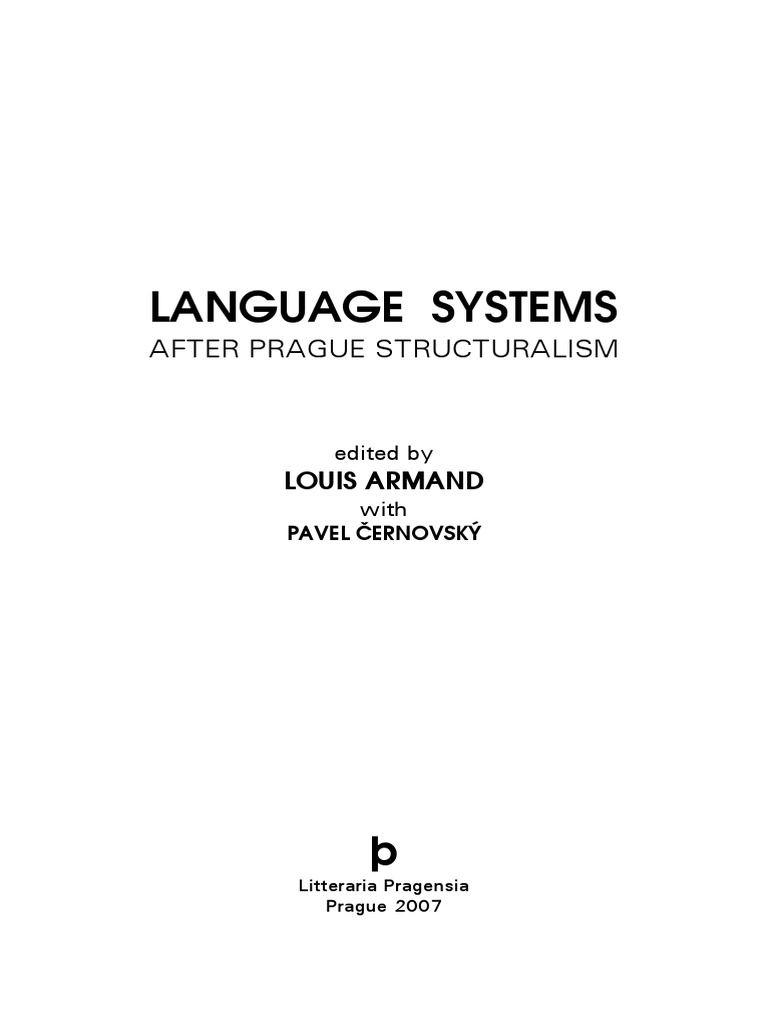Language Systems | PDF | Social Science | Philosophy